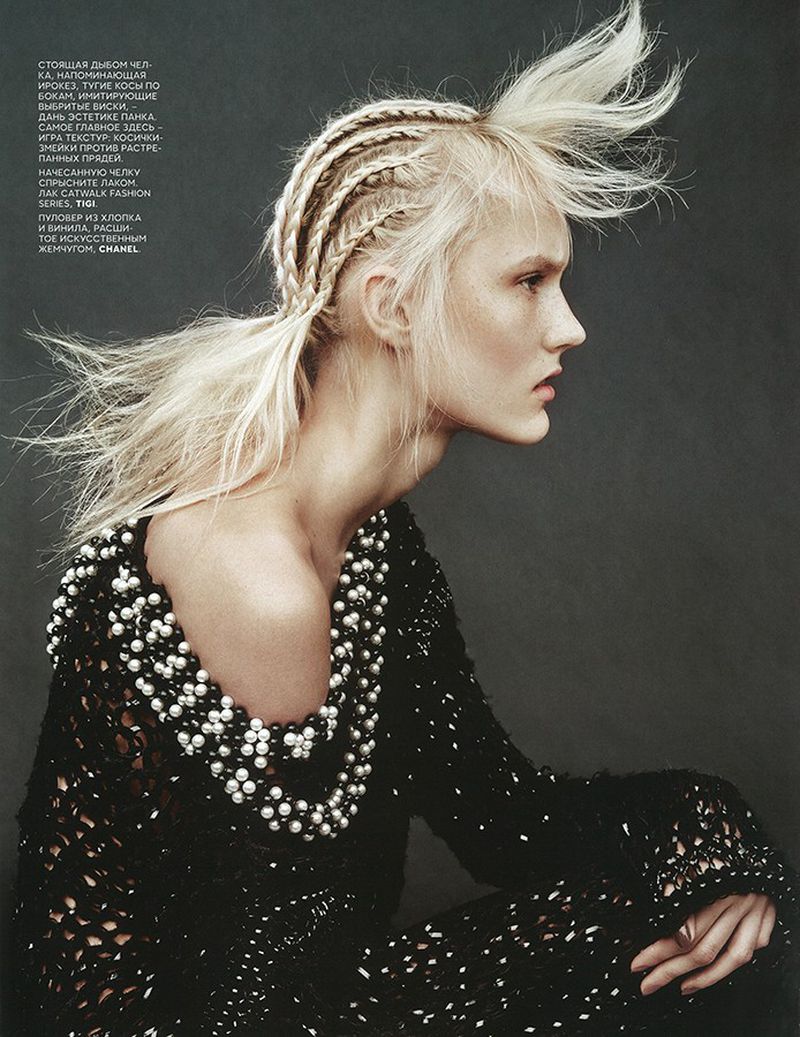 Morning Braid (Vogue Russia)