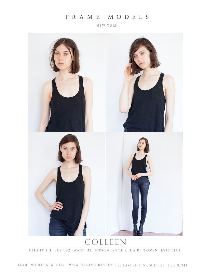Frame Models Women F/W 14 Polaroids/Portraits (Polaroids-Digitals)