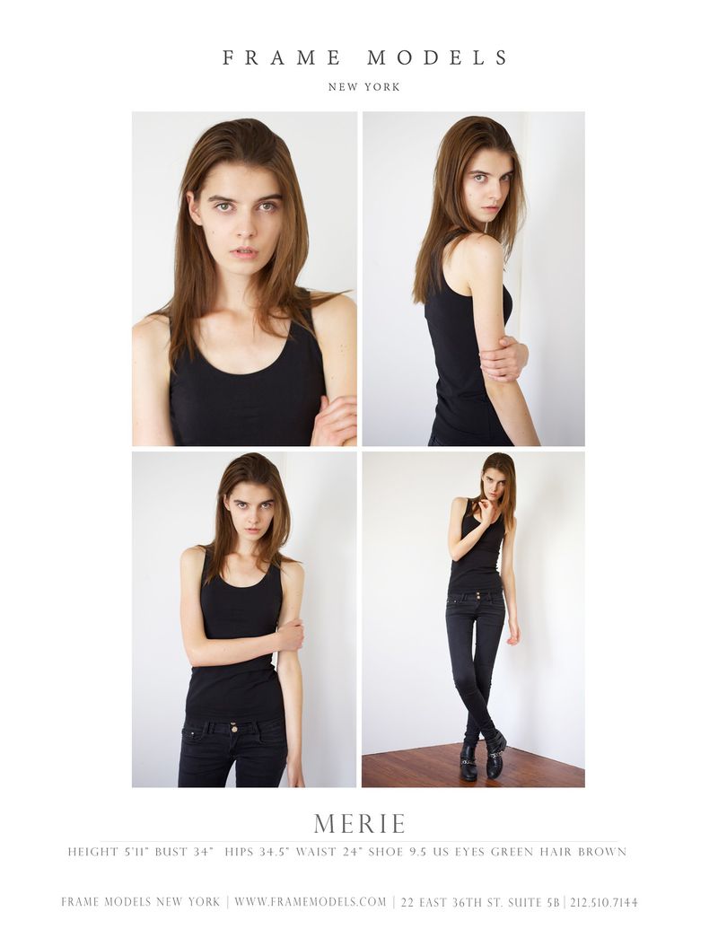 Frame Models Women F/W 14 Polaroids/Portraits (Polaroids-Digitals)