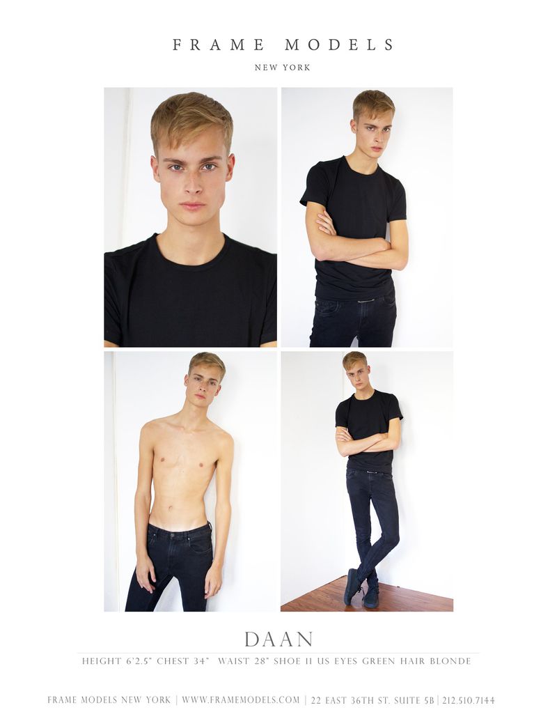 Frame Models Men F/W 14 Polaroids/Portraits (Polaroids-Digitals)