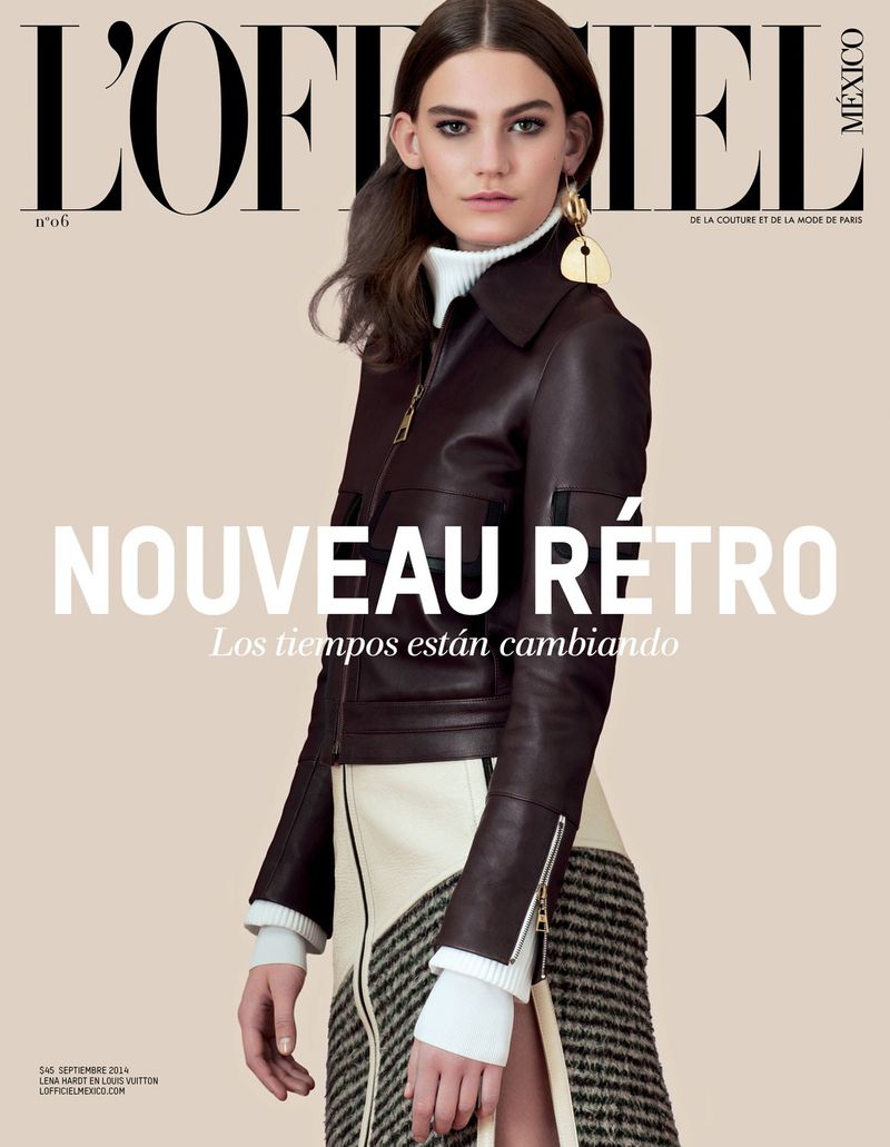 L'Officiel September 2014 Cover (L'Officiel Mexico)