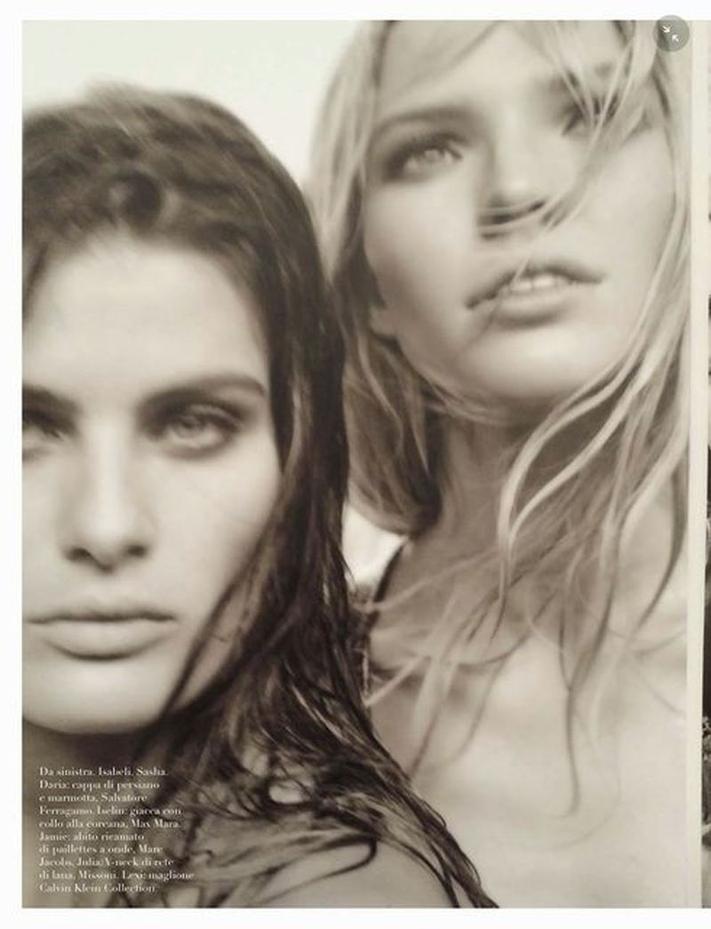 Photographed by Steven Meisel (Vogue Italia)