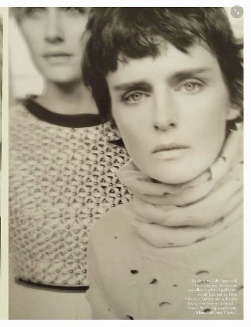 Photographed by Steven Meisel (Vogue Italia)