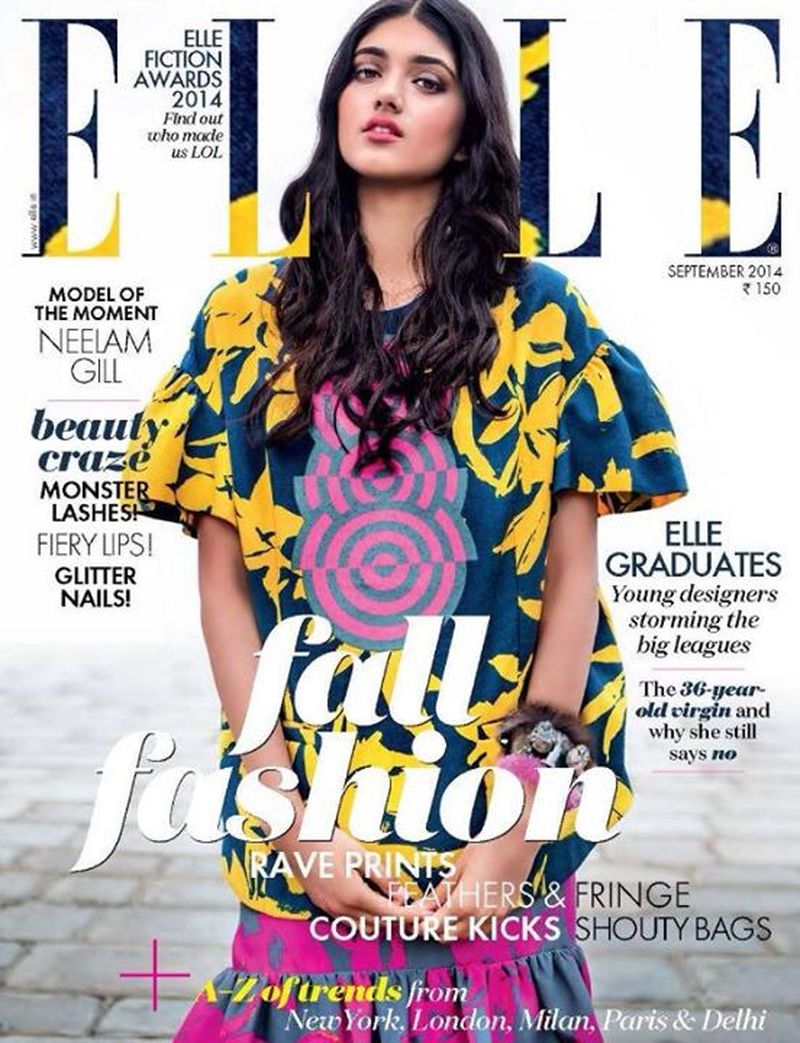 Elle India September 2014 Cover (Elle India)