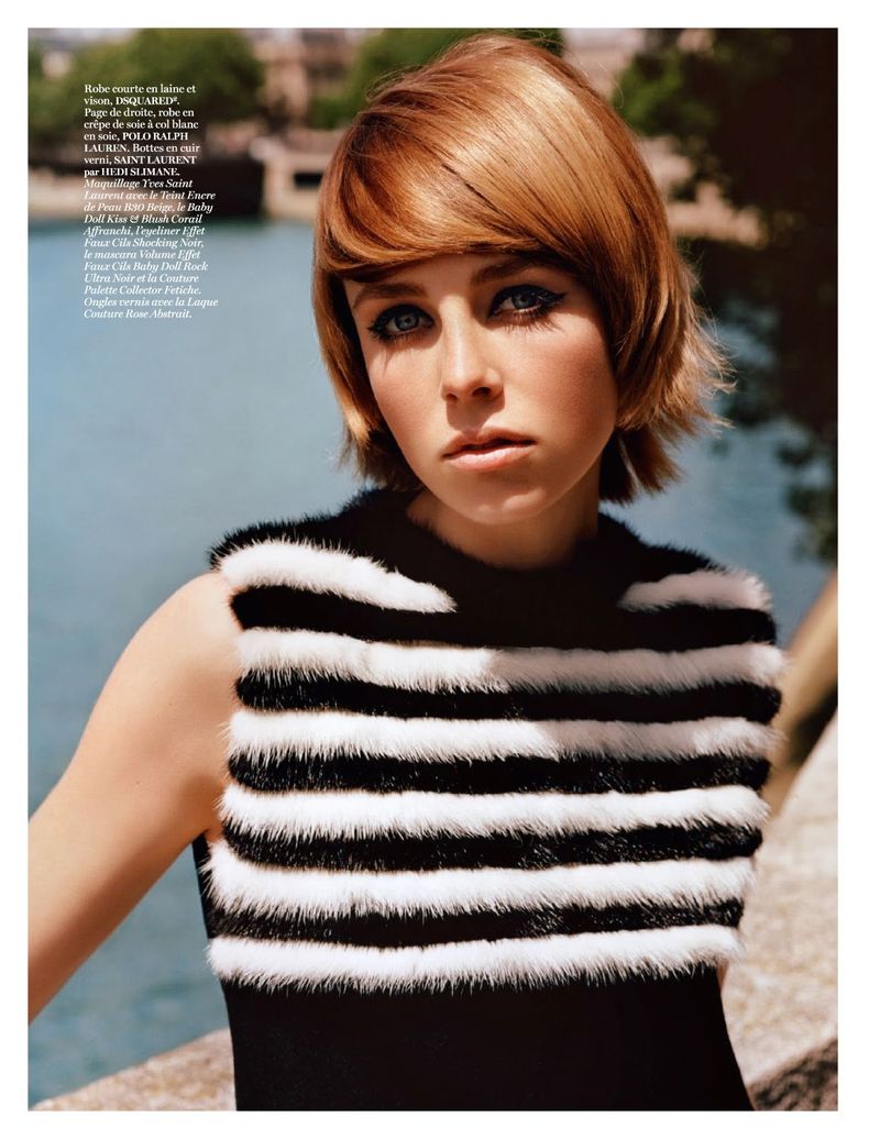 Edie à Paris (Vogue France)