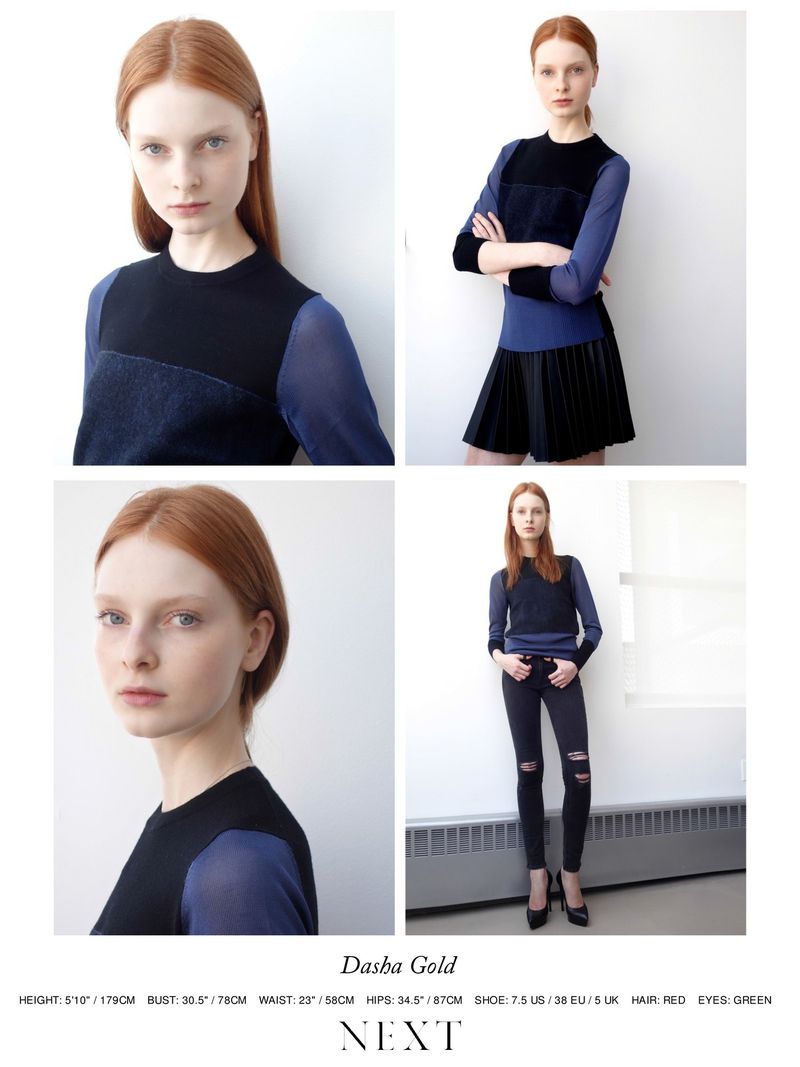Next Models NY F/W 14 Polaroids/Portraits (Polaroids-Digitals)
