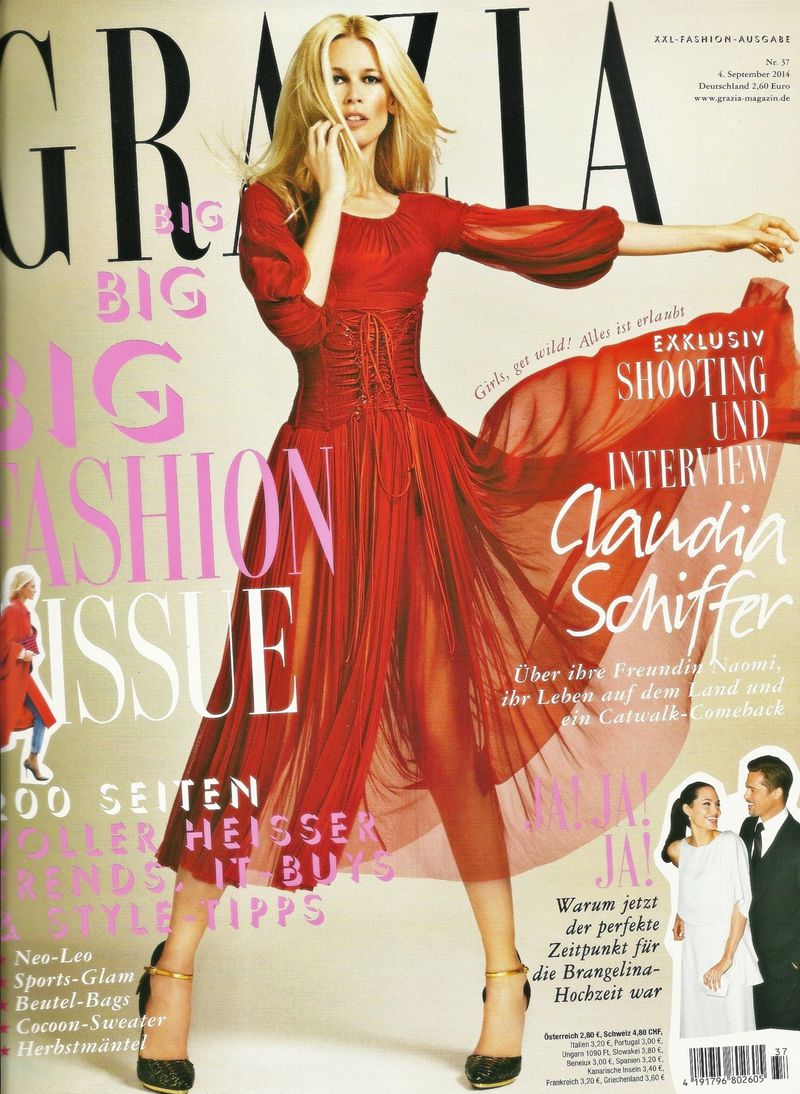 Grazia Germany September 2014 Cover (Grazia Germany)
