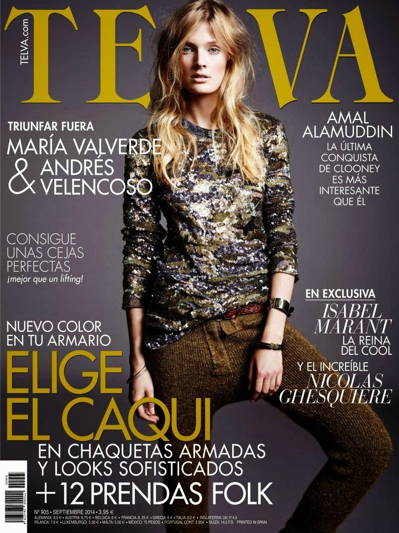 Telva September 2014 Cover (Telva)