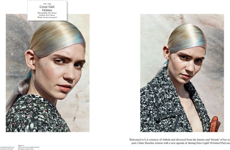 Cover Girl: Grimes (Pop Magazine)