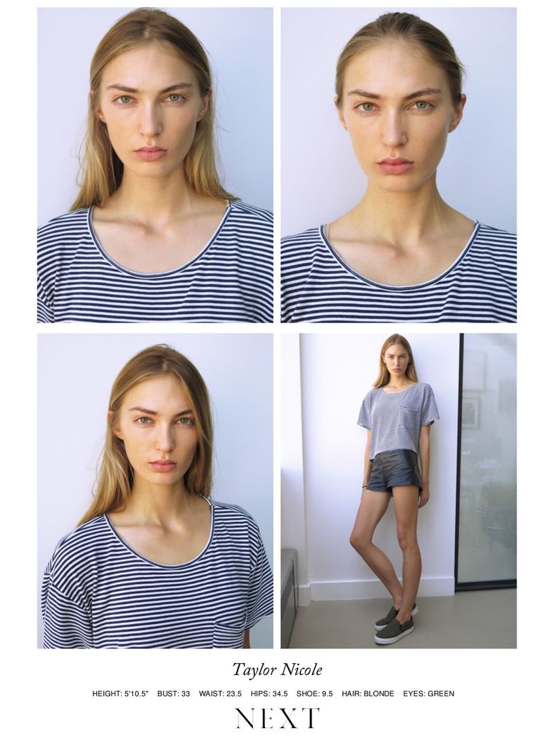 Next Models NY F/W 14 Polaroids/Portraits (Polaroids-Digitals)