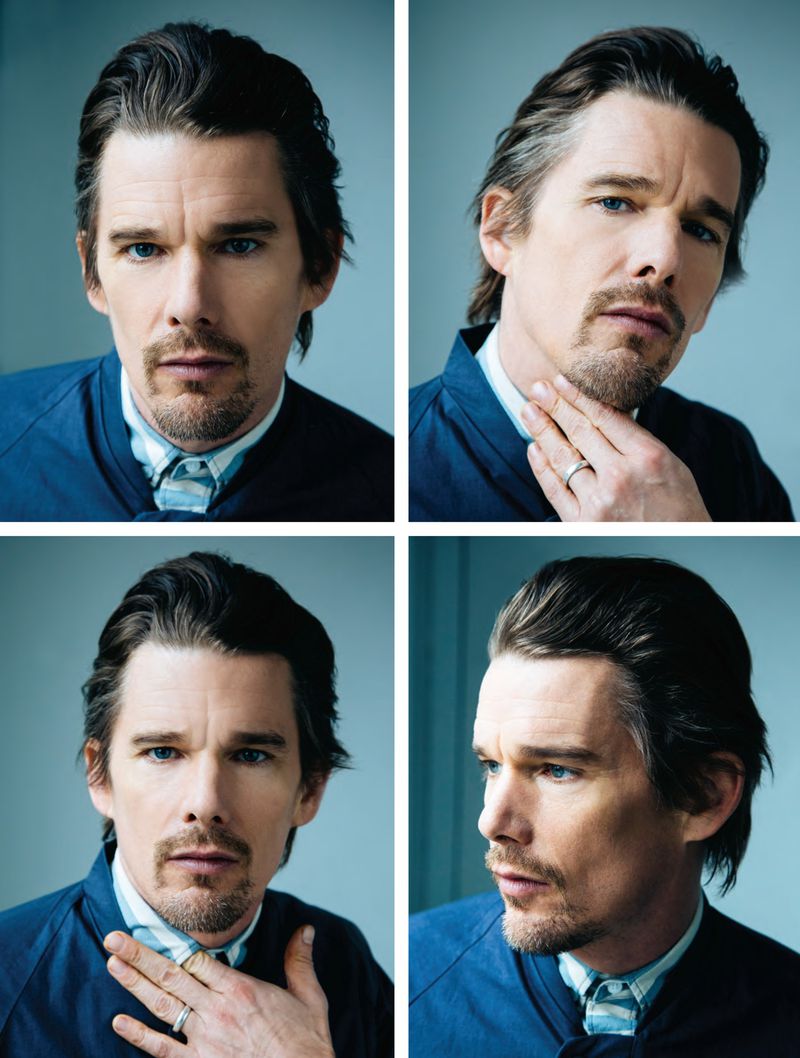 Rhapsody Magazine featuring Ethan Hawke (Various Editorials)
