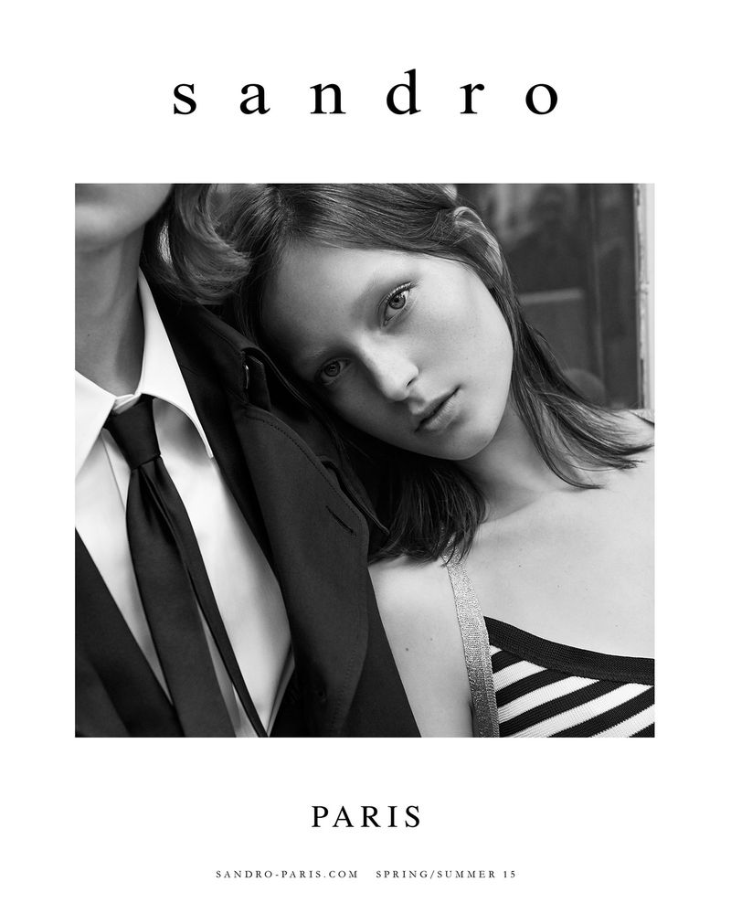Sandro S/S 15 Lookbook (Sandro)