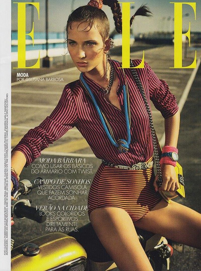 Elle Brasil January 2015 Cover (Elle Brasil)