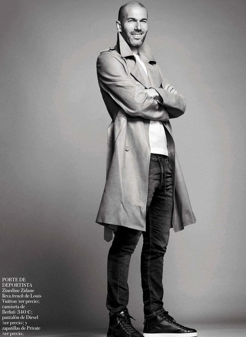 Zinédine Zidane (Vogue España)