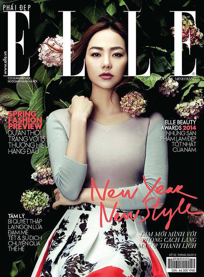 Elle Vietnam January 2015 Covers (Elle Vietnam)