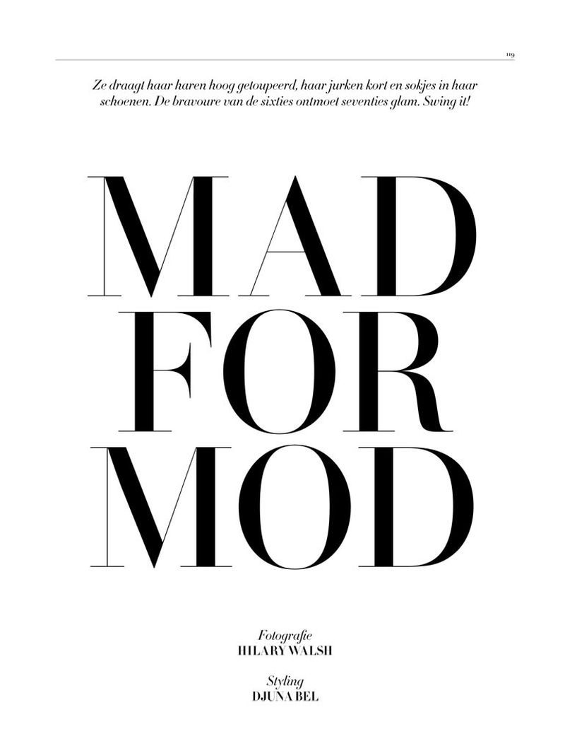 Mad for Mod (L'Officiel Netherlands)