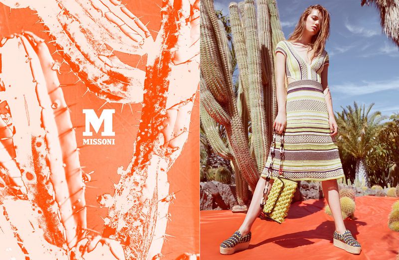 M Missoni Spring Summer 2015 Campaign (Missoni)