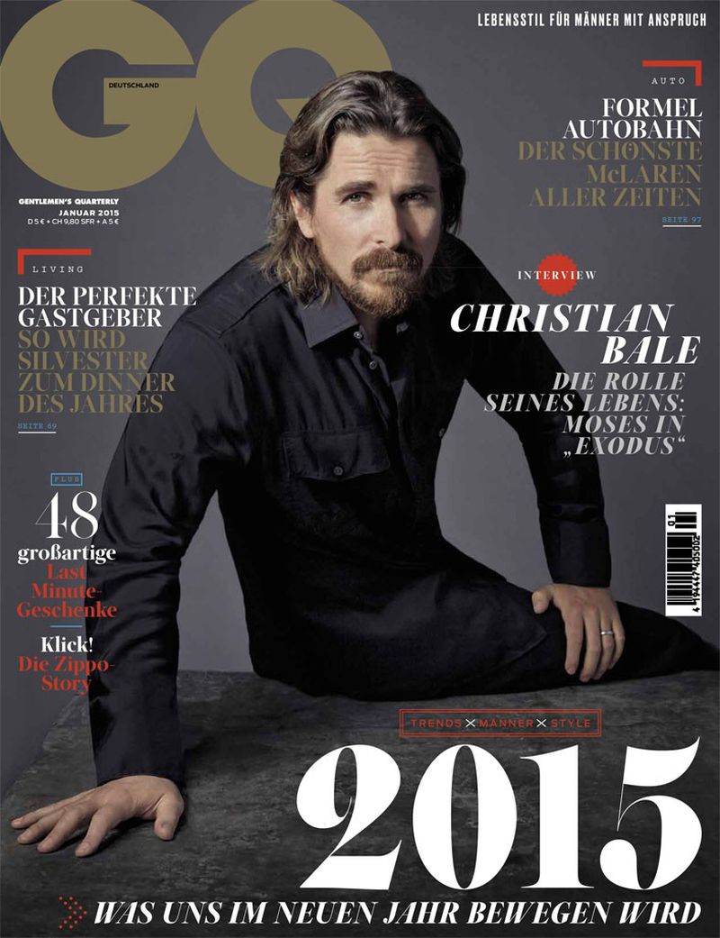 GQ Germany January 2015 Cover (GQ Germany)