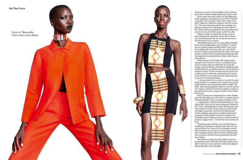 New African Woman (Various Editorials)