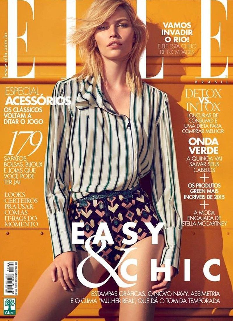 Elle Brasil October 2015 Cover (Elle Brasil)