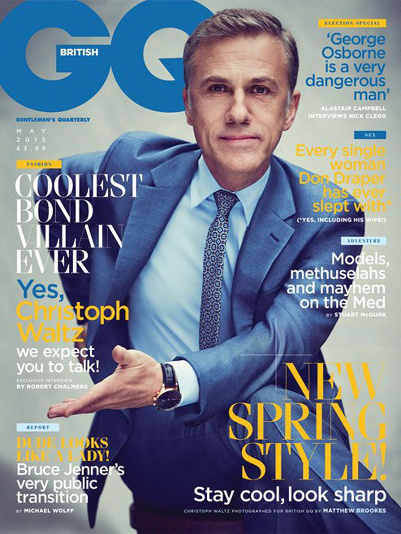 British GQ May 2015 Cover (Various Editorials)
