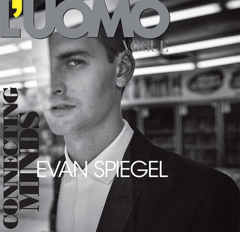 Evan Spiegel: The Evolution of a Tech Guru (L'Uomo Vogue)