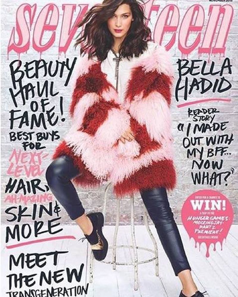 Seventeen November 2015 Covers (Seventeen Magazine)