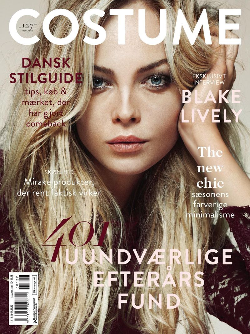 Costume Magazine November 2012 Cover (Costume Denmark)