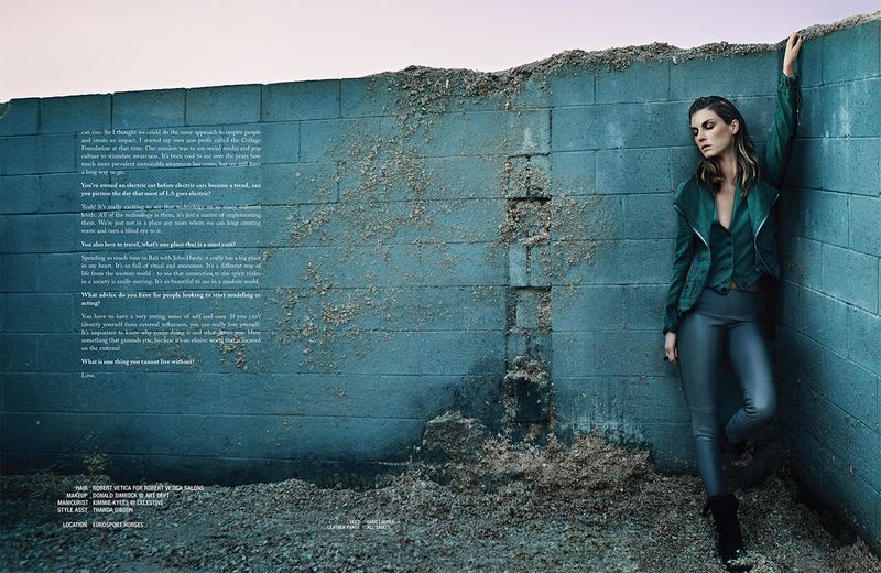 Icon - Angela Lindvall (VVV Magazine)