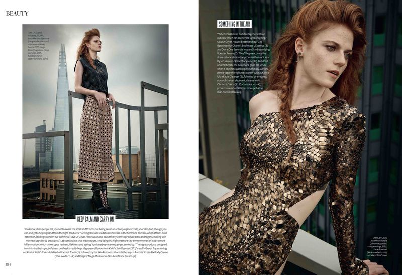 Urban Warrior Rose Leslie (InStyle UK)