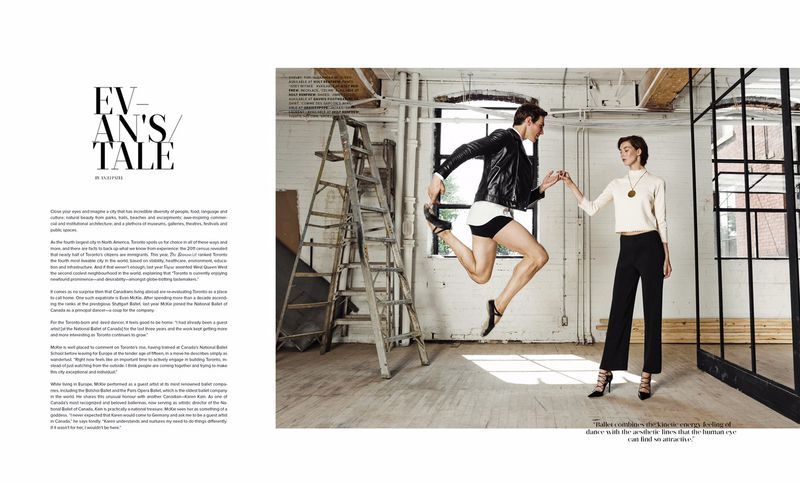 Evan's Tale for Dauphine Magazine by Alex Evans (Various Editorials)