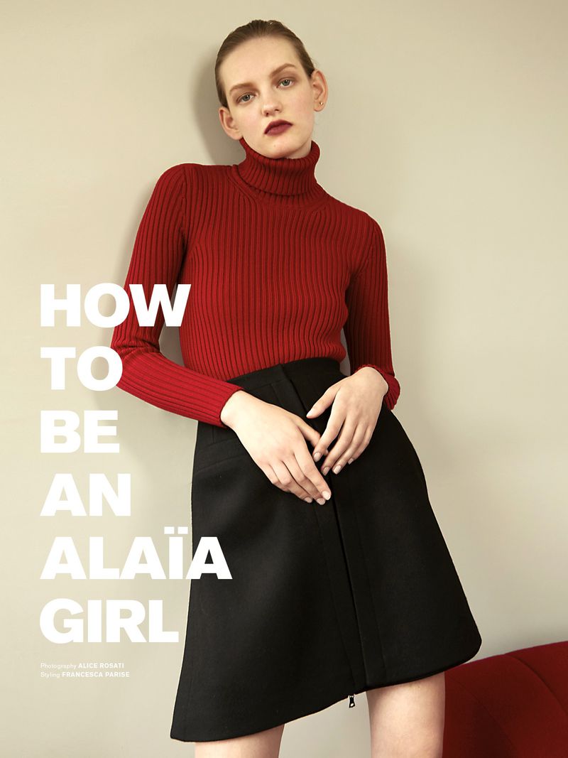 How To Be An Alaia Girl (Archetype Magazine)