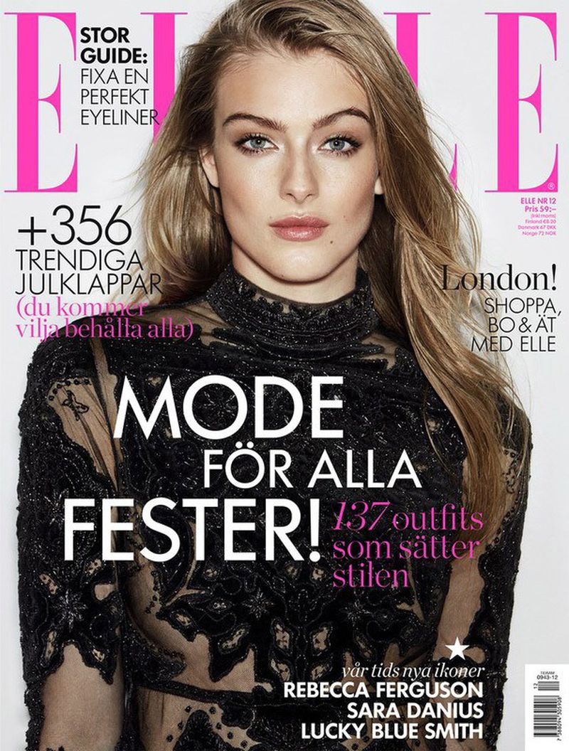 Elle Sweden December 2015 Covers (Elle Sweden)