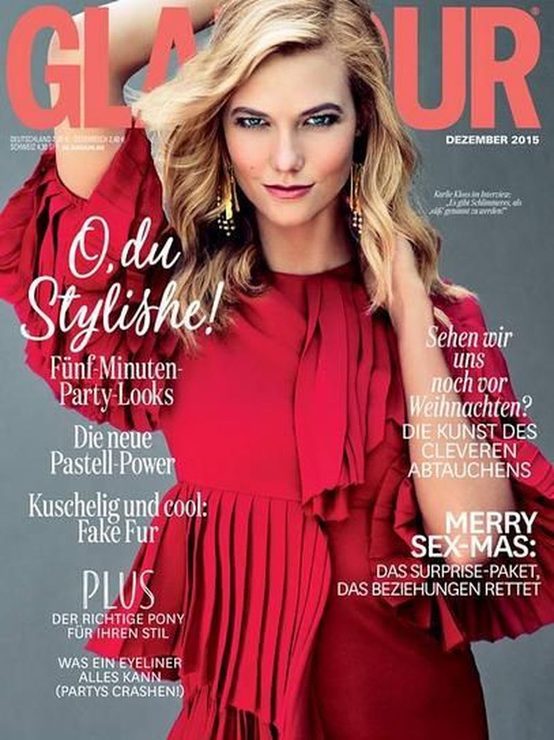 Glamour Germany December 2015 Cover (Glamour Germany)