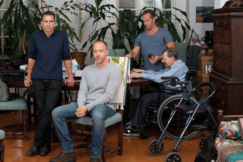 Robert, Cordy, Ethan and Will Ryman (WSJ)