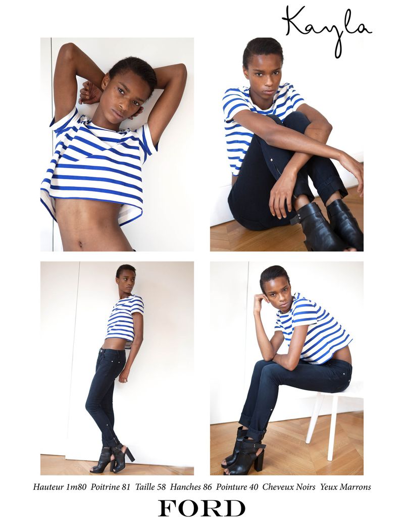 Ford Models Paris F/W 14 Polaroids/Portraits (Polaroids-Digitals)