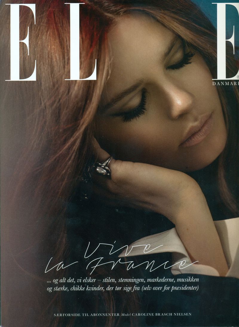 Elle Denmark February 2015 Covers (Elle Denmark)
