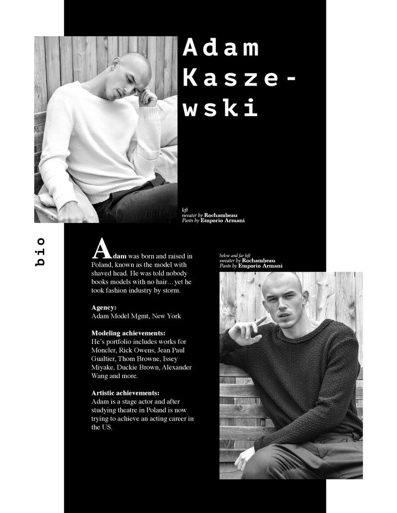 Style Guide USA 4 Model Stage Actor (CLIENT Magazine)