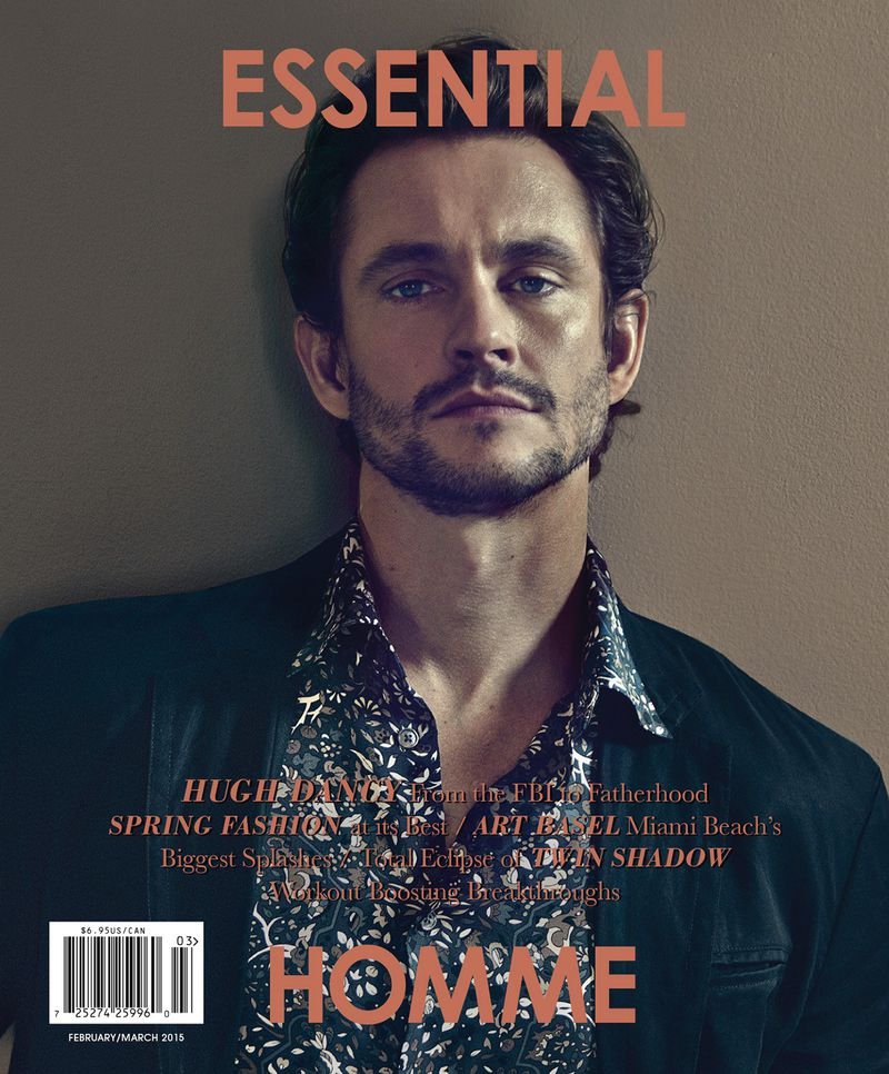 Essential Homme February/March 2015 Cover featuring Hugh Dancy ...