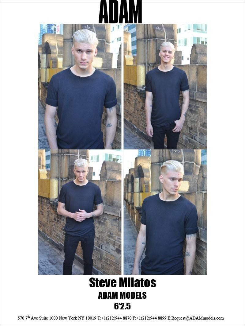 ADAM Models Men S/S 14 Polaroids/Portraits (Polaroids-Digitals)