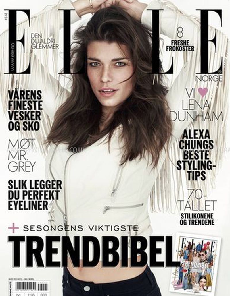Elle Norway March 2015 Cover (Elle Norway)