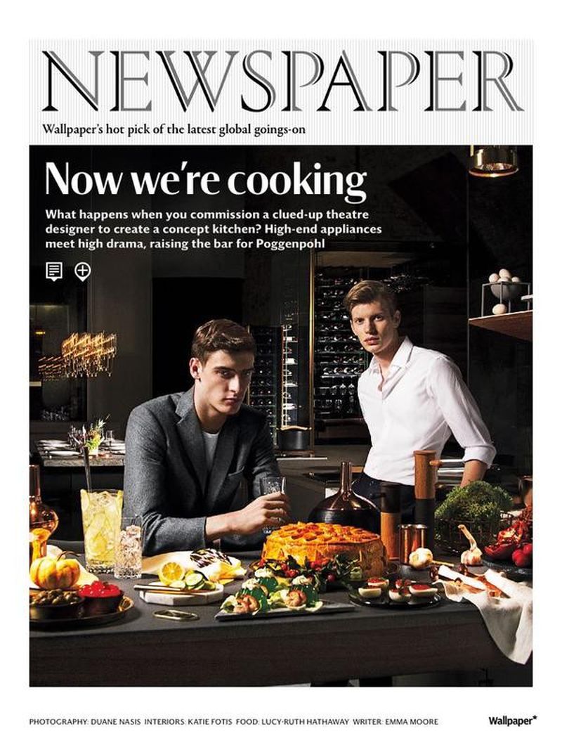 Now We're Cooking for Wallpaper (Various Editorials)