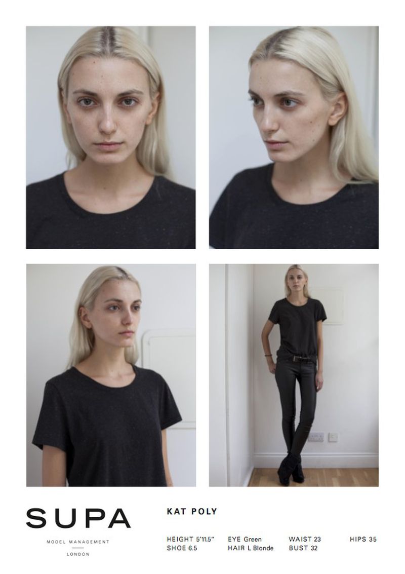 Supa Models S/S 15 Polaroids/Portraits (Polaroids-Digitals)