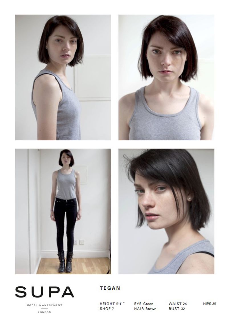 Supa Models S/S 15 Polaroids/Portraits (Polaroids-Digitals)
