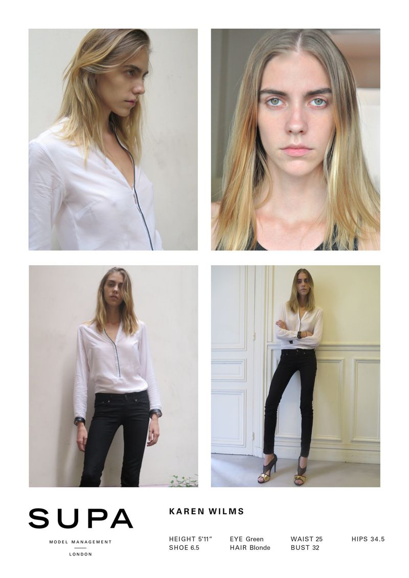 Supa Models S/S 15 Polaroids/Portraits (Polaroids-Digitals)