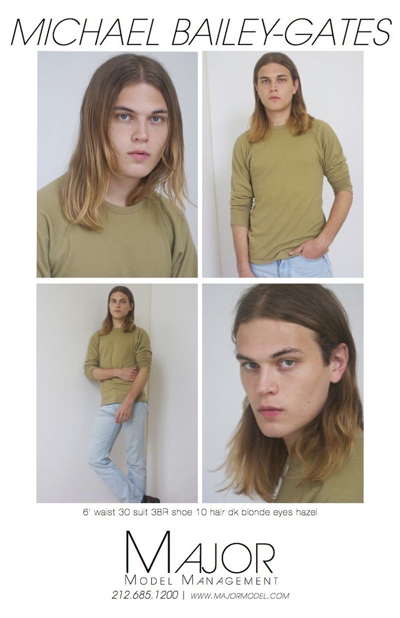 Major Models Men S/S 15 Polaroids/Portraits (Polaroids-Digitals)