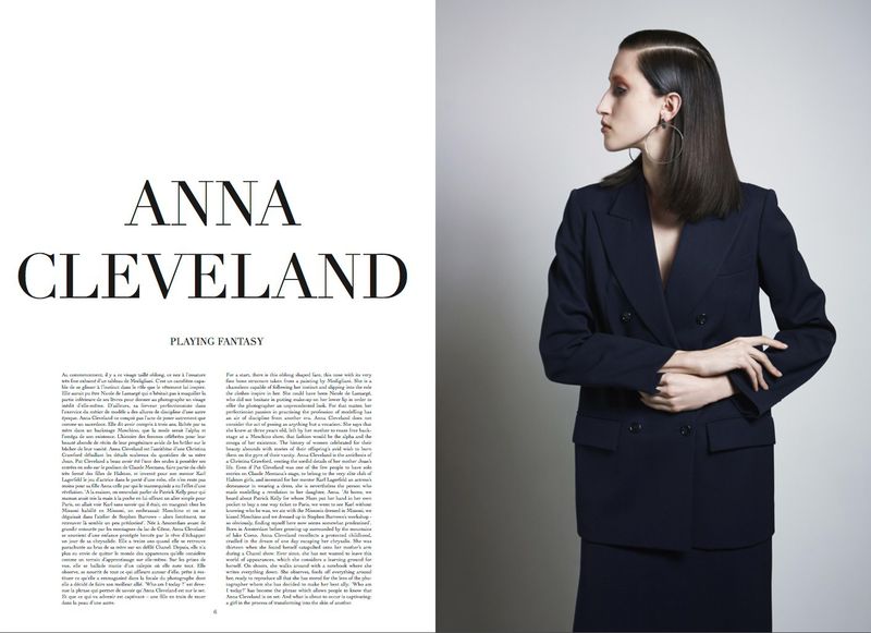 Anna Cleveland (Encens Magazine)