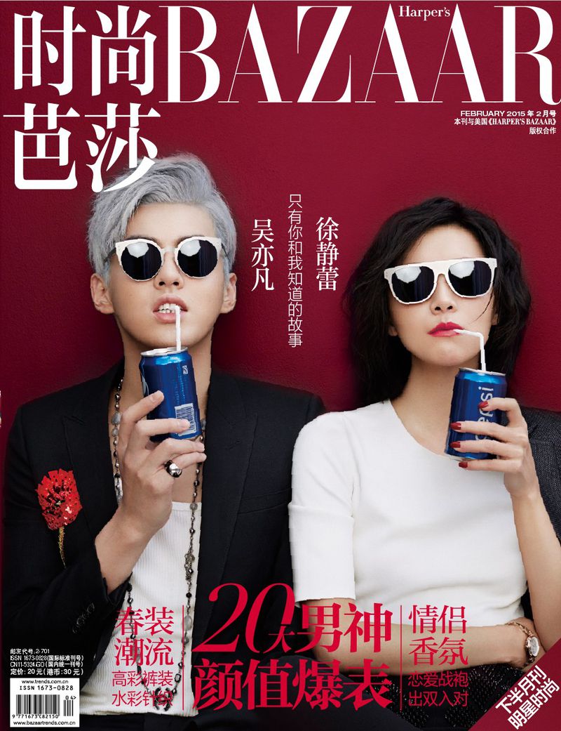 Harper's Bazaar China February 2015 Covers (Harper's Bazaar China)