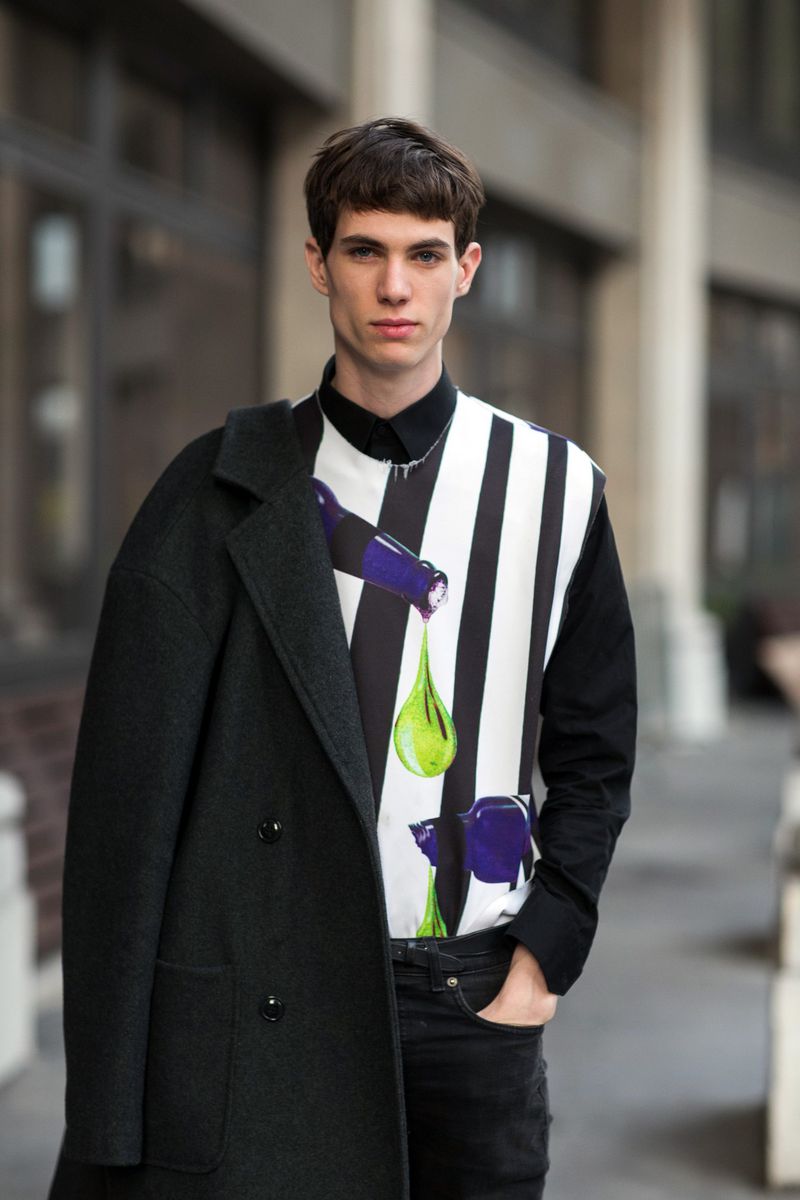 PFW Men FW15 Street Style (Models.com)
