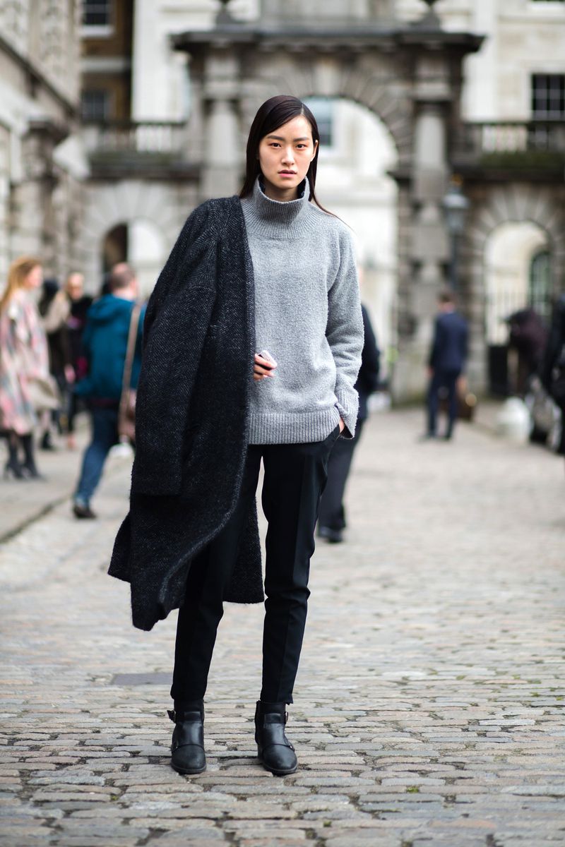 LFW FW15 Street Style (Models.com)